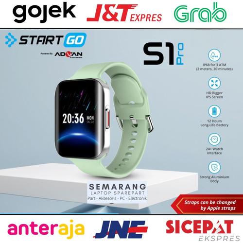 Jual STARTGO S1 PRO Smartwatch Advan Jam Digital Smart Watch Band Ip68 ...
