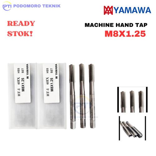 Jual Yamawa Hand Tap M8x1.25 Hand Tap M8 x 1.25 Hand Tap Lurus Merk Yamawa - Kab. Bekasi ...