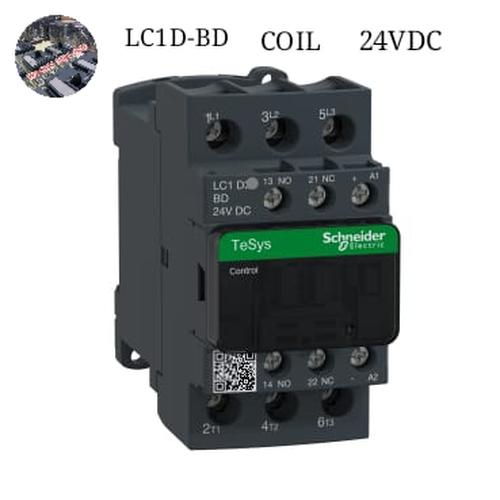 Jual KONTAKTOR SCHNEIDER LC1D09BD 3P COIL 24VDC NEW ORIGINAL SCHNEIDER ...