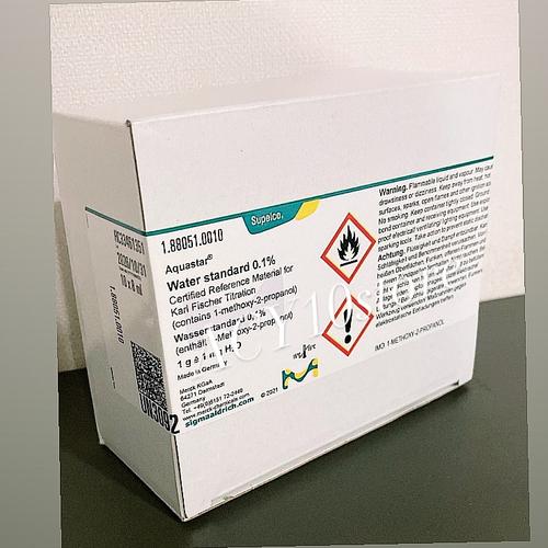 Jual MERCK 1.88051.0010 Water Standard 0.1% ( 10 x 8ml amp) - Jakarta ...