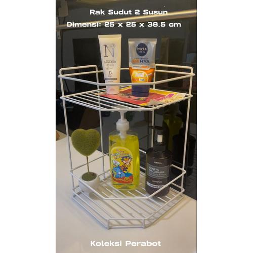 Jual Rak Sabun Sudut Susun 2 - Jakarta Barat - koleksi perabot | Tokopedia