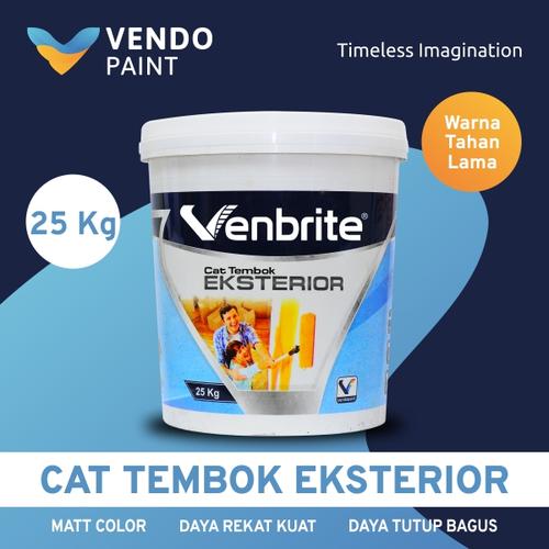 Promo Vendopaint Cat Tembok Eksterior VENBRITE EKS 25 KG - Warna Tahan ...