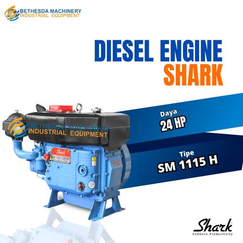Jual Mesin Diesel Penggerak Marine 24 PK / 24 Hp Shark Engine Kapal ...
