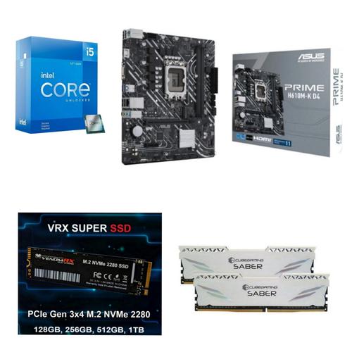 Jual Paket Processor Intel Core i5 12400 Box LGA 1700 Gen 12 DDR4 NVME ...