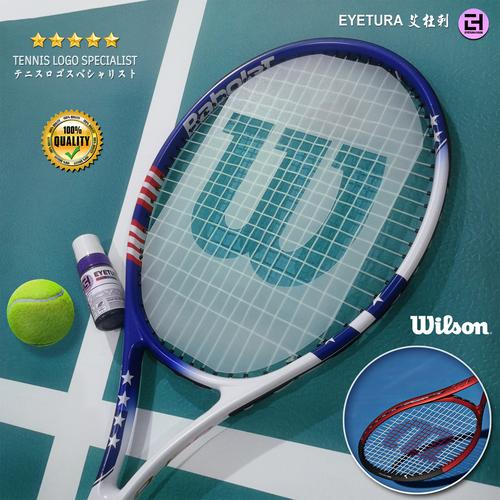 Jual Cetakan racket / Logo Raket Tenis / Stencil Card Tennis GENERAL ...