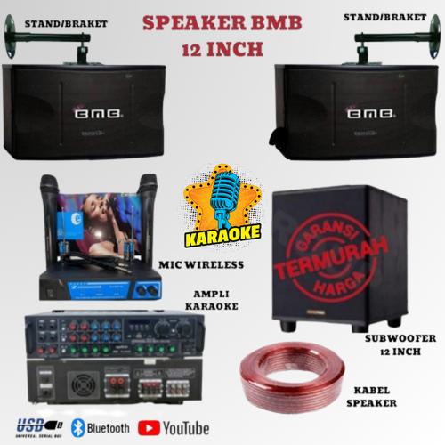 Jual PAKET SOUND KARAOKE BMB 12 INCH PLUS SUBWOOFER 12 INCH - Jakarta ...