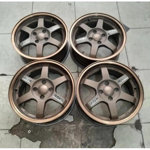 Jual velg mobil jdm rays ring 15 pcd 4x100,brio,agya,jazz,ayla,sigra ...