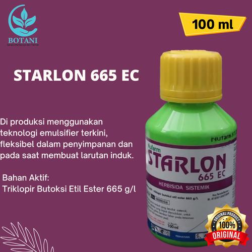 Jual Starlon 665 EC 100 ml Herbisida untuk Gulma dan Racun Pembunuh ...