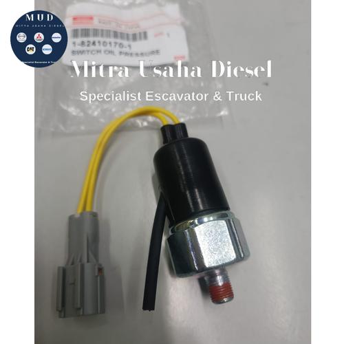 Jual SWITCH OIL PRESSURE ISUZU 6BG1T 4BG1T ZX110 ZX210 ASLI 1824101701 ...