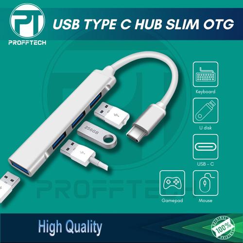 Jual USB 3.0 Type-C Hub Slim OTG Adapter to 4 Port USB-A. - Jakarta ...