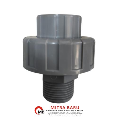 Jual Water Mur Drat Luar PVC CN007 Varian Ukuran - 1/2" x 1" - Kota ...