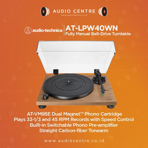 Promo Audio Technica AT-LPW40WN LPW40 WN LPW 40 WN Fully manual turntable Cicil 0% 3x - Jakarta ...
