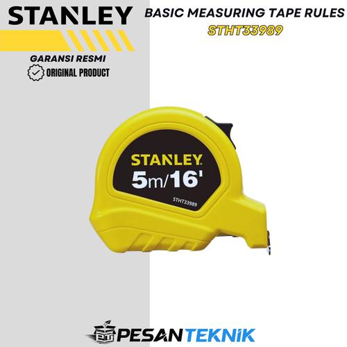 Jual Stanley Basic Measuring Tape Rules Meteran Manual 5M STHT33989 ...