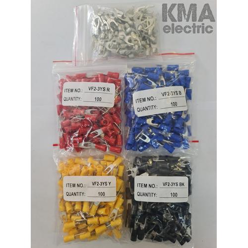 Jual skun kabel garpu Y warna lengkap 2-3/2-4/2-5/2-6 - 2-3, Biru ...