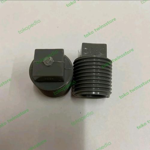 Jual Plug/ Dop drat 1/2" inch aw pvc Rucika - Jakarta Pusat - toko ...