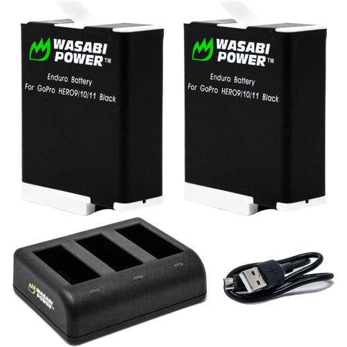 Jual Wasabi Power ENDURO Battery for GoPro HERO12 HERO11 HERO 12 11 10 ... Jual Wasabi Power ENDURO Battery for GoPro HERO12 HERO11 HERO 12 11 10 ...