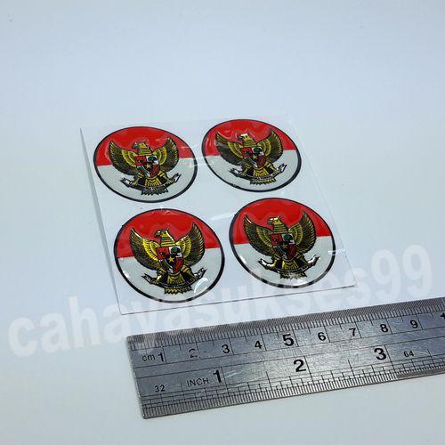Jual Sticker Timbul Merah Putih Garuda Indonesia Emblem Motor Tebal ...