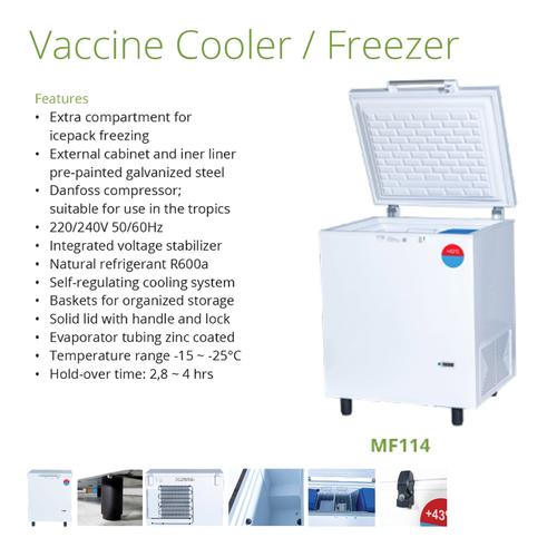 Jual GEA MF-114 VACCINE / ICE PACK FREEZER - PENYIMPAN VAKSIN ATAU AIR ...