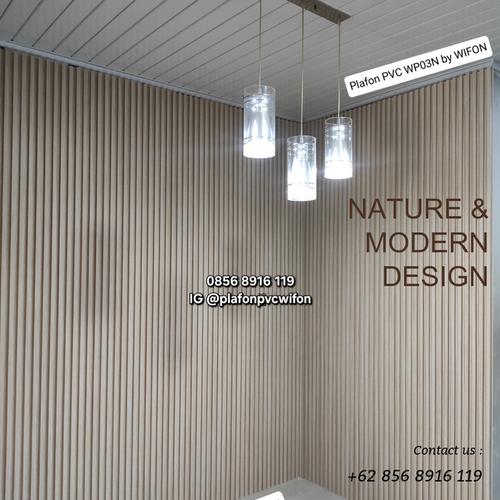 Jual PVC WPC wall panel 1cm Wallpanel dinding PVC Plafon - Kota ...