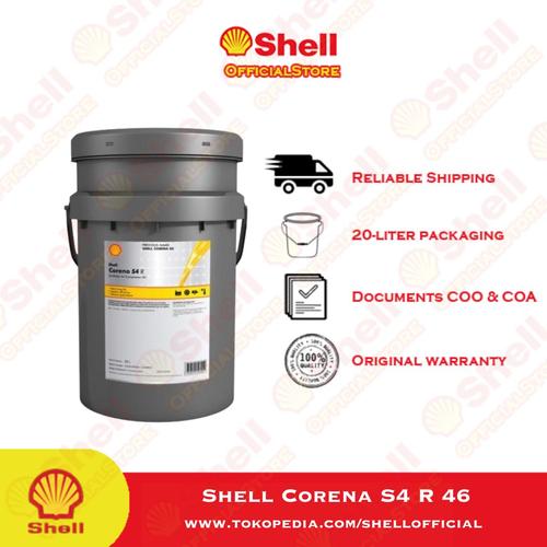 Jual Shell Corena S4 R 46 - Advanced Synthetic Rotary Air Compressor ...