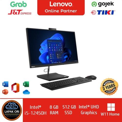 Jual Lenovo PC AiO Neo 24-6JID i5-12450H 8GB 512GB W11H+OHS 23.8" 3Y ...
