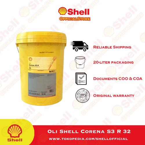Jual Shell Corena S3 R 32 - Premium Rotary Air Compressor Oil - Kota ...