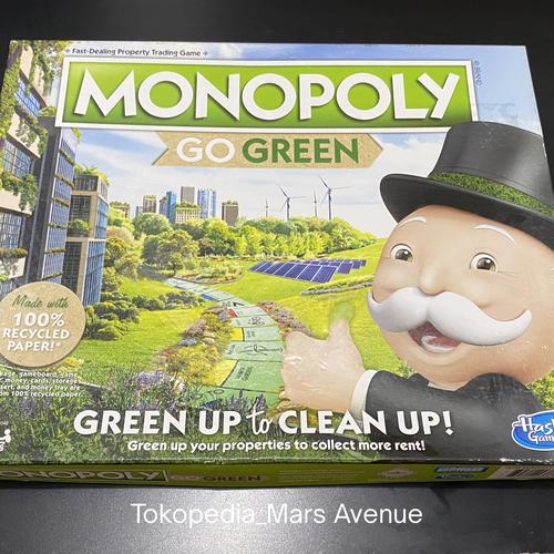 Jual Monopoly Go Green Edition Board Game - Kota Batam - Mars Avenue ...