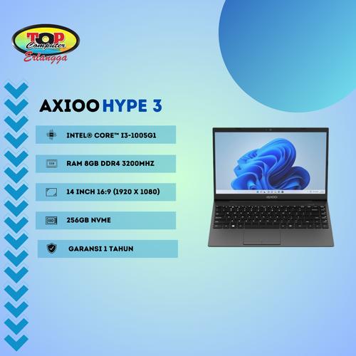 Jual Laptop Axioo HYPE 3 (RAM8GB/SSD256GB) 14” FHD Display -windows 11 ...