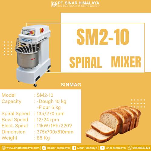 Jual SM2-10 SPIRAL MIXER SINMAG - Jakarta Pusat - SinarHimalaya | Tokopedia