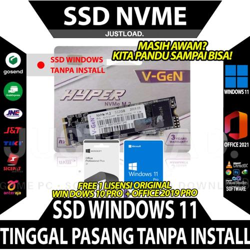 Jual SSD NVME VGEN SSD PC SSD SATA SSD LAPTOP SSD KOMPUTER TINGGAL ...