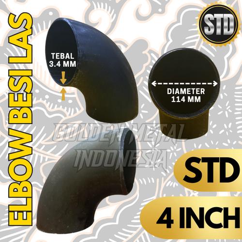 Jual ELBOW LAS BESI 4 Inch STD - Jakarta Utara - Golden Metal Indonesia ...