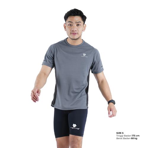 Promo Tiento Kaos Olahraga Lari Baju Running Gym Dry Fit X-Lite Pria ...