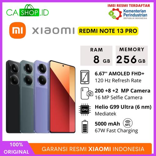 Promo Xiaomi Redmi Note 13 Pro NFC 16GB 256GB (8+8/256) 200MP Garansi ...