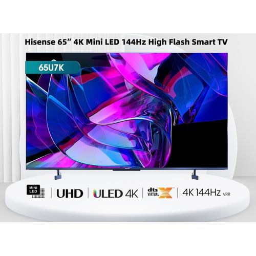 Jual MINI LED 65 INCH 4K VIDAA OS SMART HISENSE 65U7K ULED 65 MINI LED ...