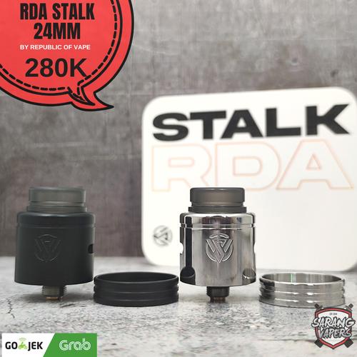 Jual RDA STALK 24MM BY REPUBLIC OF VAPE - MATTE BLACK - Jakarta Barat ...