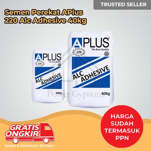 Jual Semen Perekat APlus 220 Alc Adhesive 40kg - Jakarta Timur - Power ...