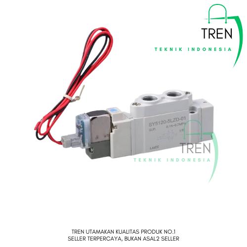 Jual Solenoid Valve SMC SY7120-4LZD-02 Selenoid Valve SY7120 4LZD 02 AC ...