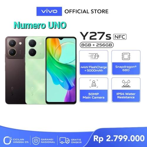 Jual Vivo Y27S 8/256GB Garansi Resmi- black - green - 8/128GB - Hijau ...