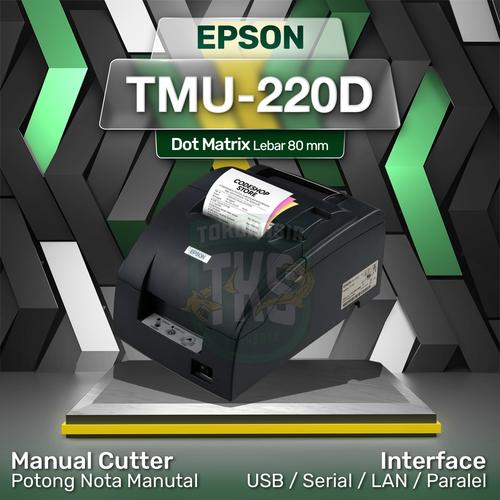 Jual Epson TM-U220D-778 / TMU 220D Ethernet Receipt Printer (Manual ...