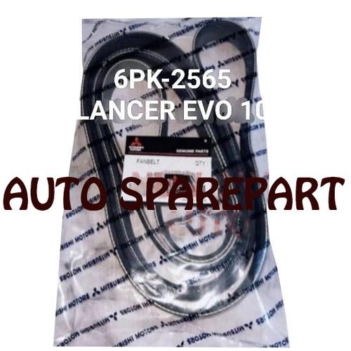 Jual FAN VAN BELT TALI KIPAS 6PK2565 MITSUBISHI LANCER EVO 10 6PK-2565 ...
