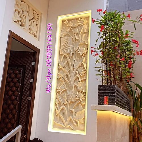Jual ukiran batu alam paras jogja hiasan dinding - Kab. Gunungkidul ...
