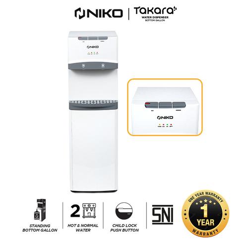 Jual NIKO Dispenser Galon Bawah Takara 2 Kran Air Hot & Normal TB-2W ...