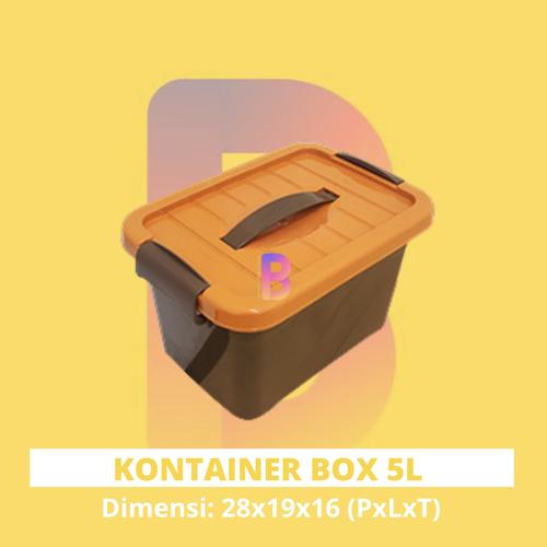 Jual KONTAINER BOX 5L / BOX CONTAINER KECIL / BOK KONTAINER PLASTIK ...