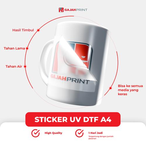 Jual Sticker Timbul A4, Stiker DTF UV - Kota Semarang - Gajah Print ...