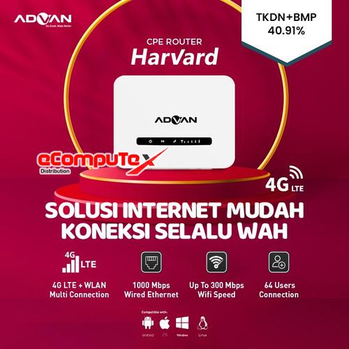 Jual Advan Harvard Router CPE 20 PRO Modem Wifi 4G - TKDN RESMI - Kota ...