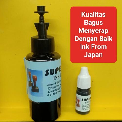 Jual Tinta Stempel Otomatis Flash SUPER STAMP BOTOL BESAR 100 ml ...