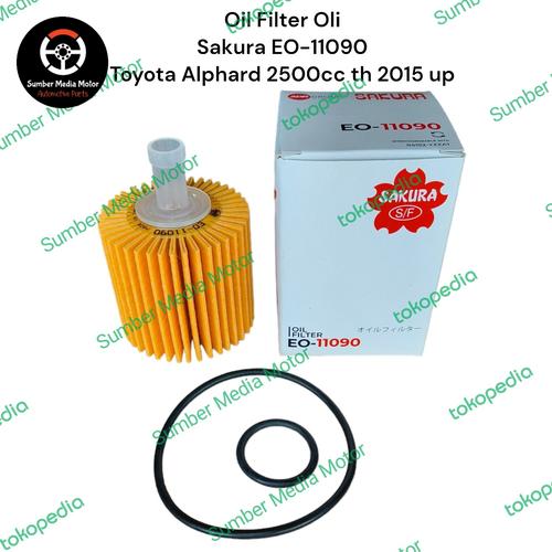 Jual Sakura Oil Filter Oli EO-11090 Toyota Alphard 2500cc tahun 2015 ...