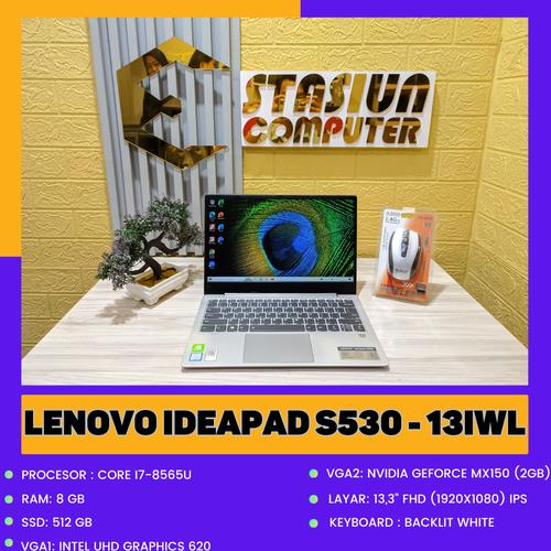 Jual Lenovo IdeaPad S530-13IWL Core i7-8 RAM 8 GB SSD 512 GB MX150(2GB ...
