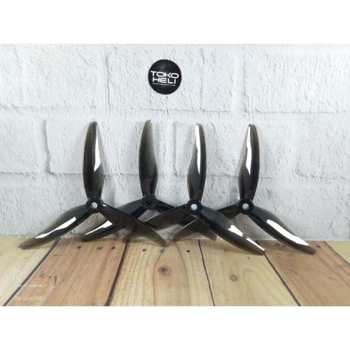 Jual Gemfan Hurricane 51477 Clear Black Prop 3 Blade Propeller (Set of 4) - Jakarta Utara ...