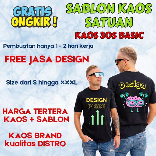 Jual SABLON KAOS KOMUNITAS COUPLE ANAK KELUARGA - CUSTOM KAOS BARIS ...